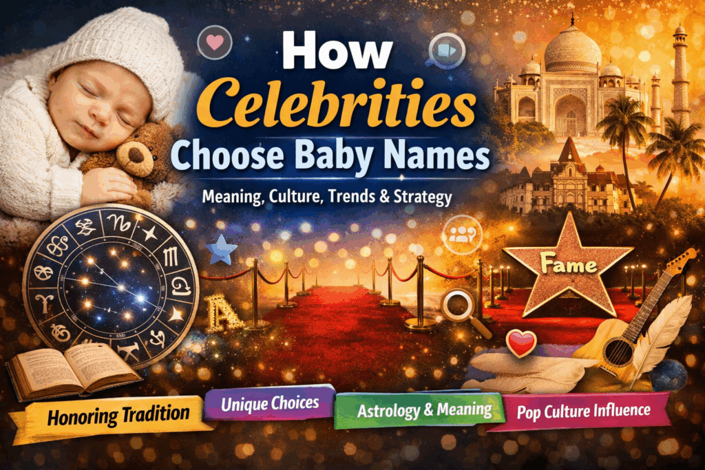 How Celebrities Choose Baby Names: Meaning, Culture, Trends & Strategy
