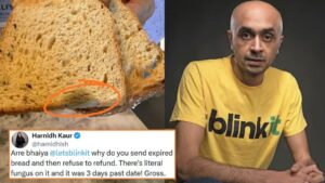 Blinkit Responds After Customer Claims She Received Expired Bread With ...